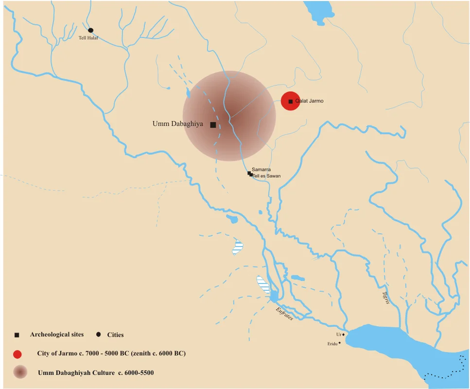 Ciudad de Jarmo - Mesopotamia Historia ️